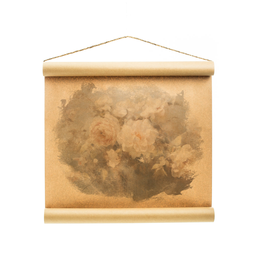 Illustrated Floral Scroll – Cottonwood Shanty