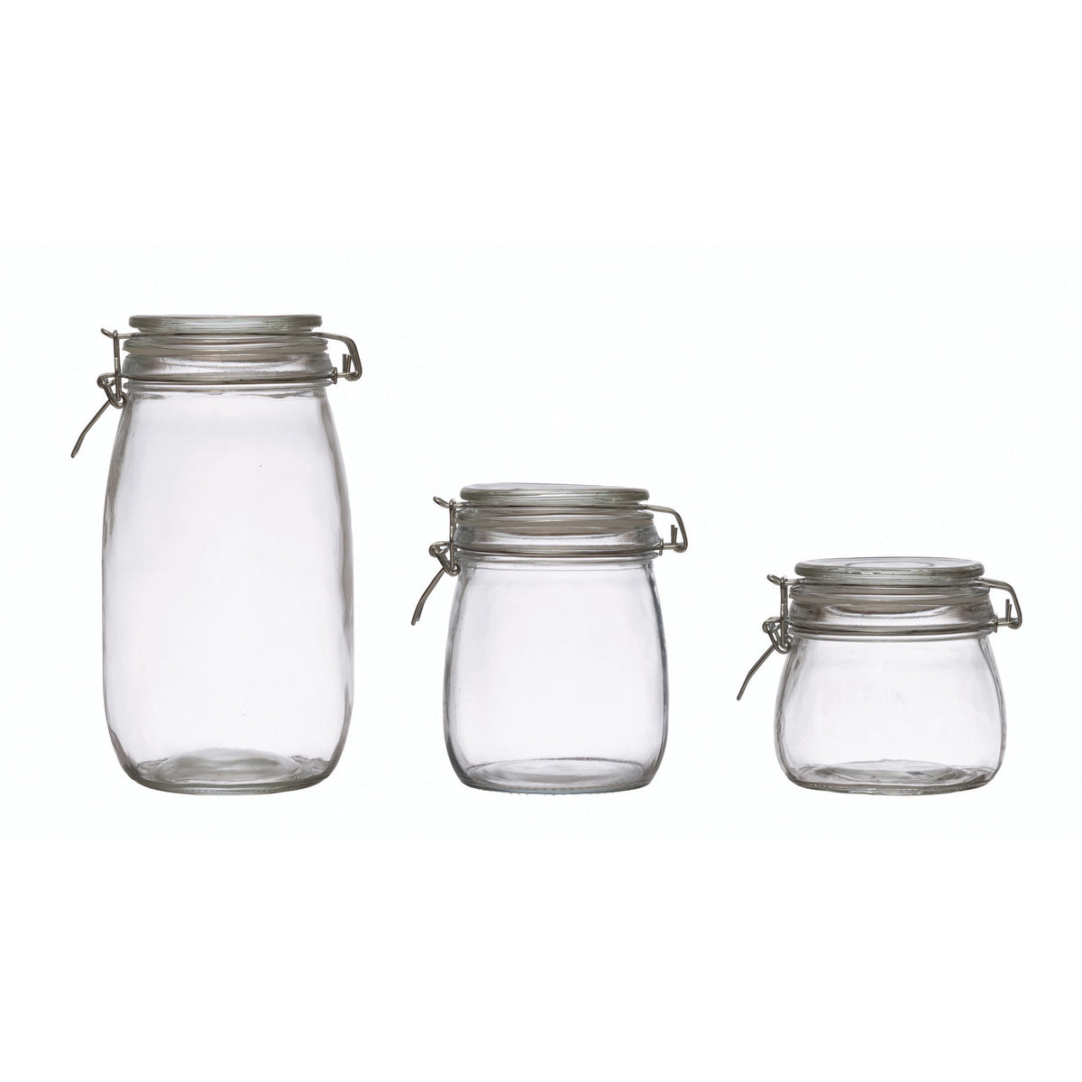 Glass Jar W/ Clamp Lid – Cottonwood Shanty