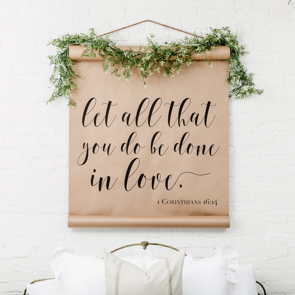 Corinthians Scroll – Cottonwood Shanty