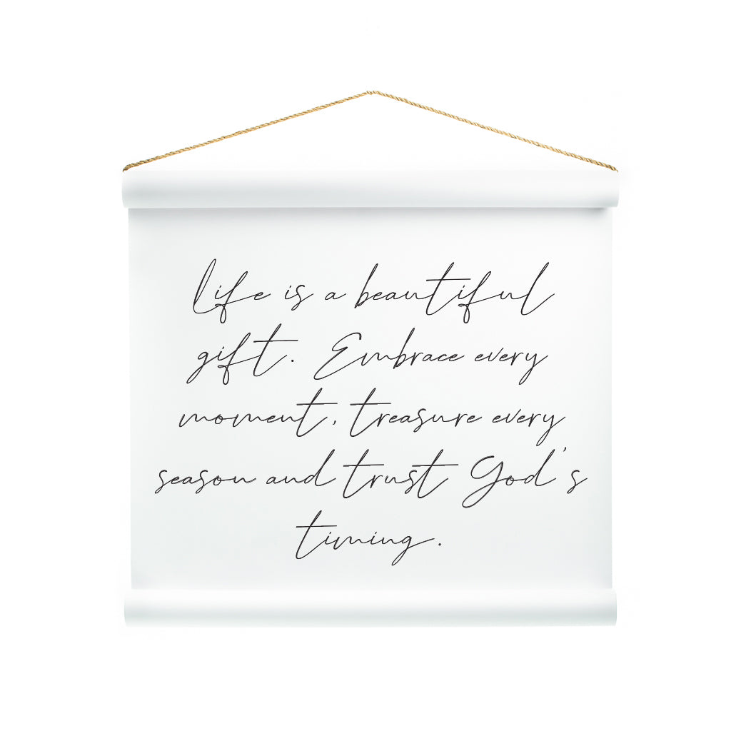 Beautiful Gift Scroll – Cottonwood Shanty