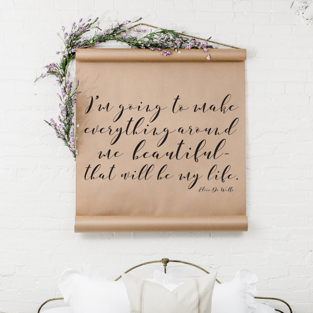 Beautiful Life Scroll – Cottonwood Shanty