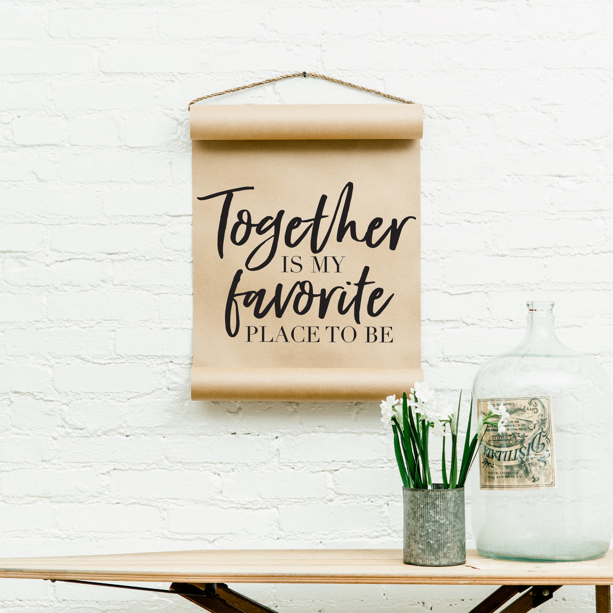 Favorite Together Scroll – Cottonwood Shanty