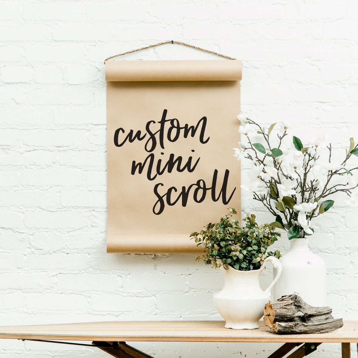 Custom Scroll – Cottonwood Shanty